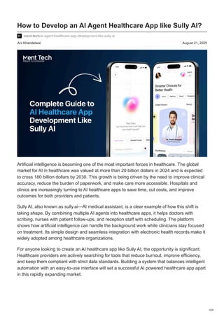 ment.tech-How to Develop an AI Agent Healthcare App like Sully AI.pdf