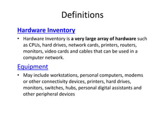 Mentain Inv Hw & SW documentation for HNS-I.pptx