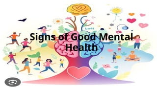 Mental Health Awareness powerpoint presentation | PPTX