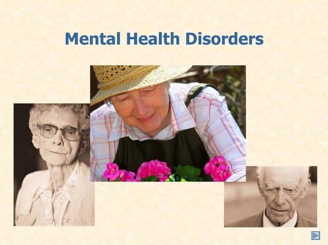 Mental Health Disorders | PPT