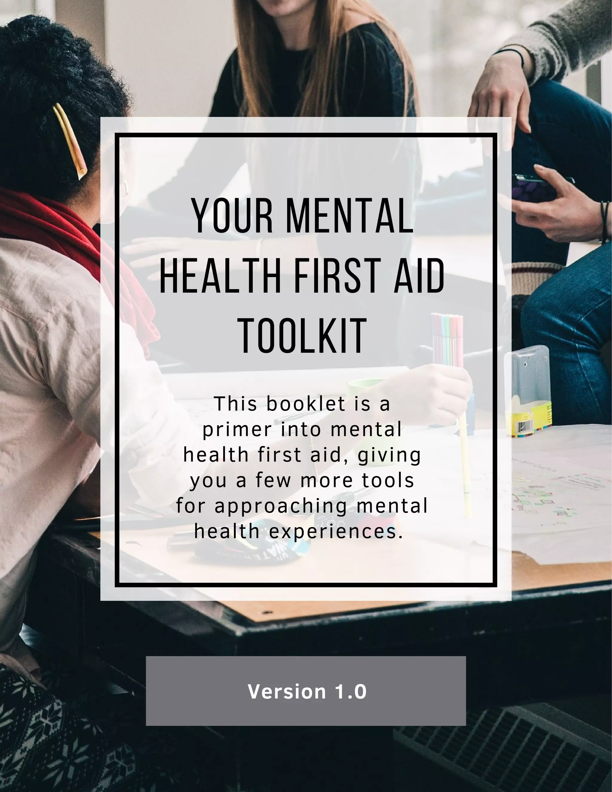 Mental Health First Aid Toolkit | PDF