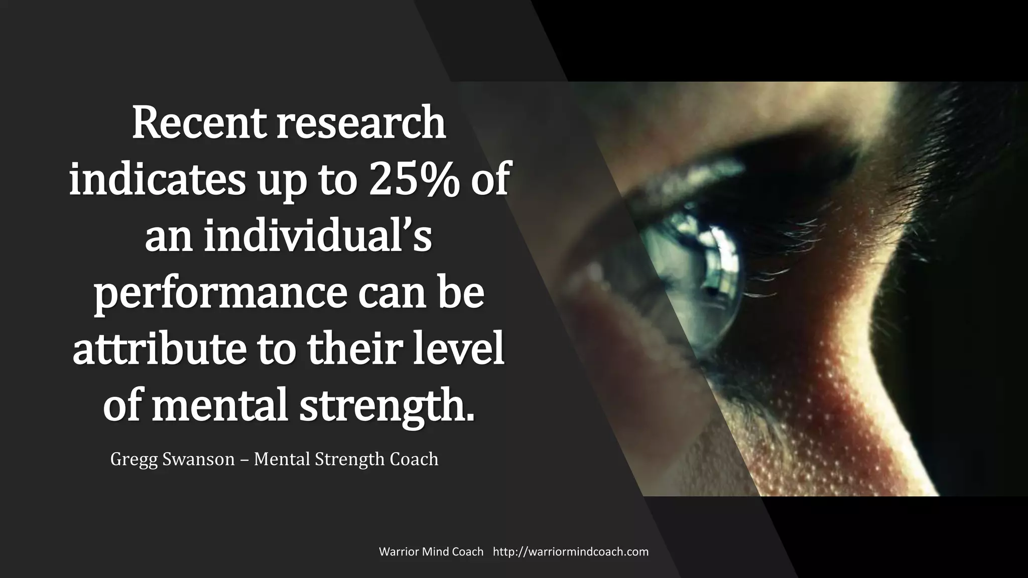 The Importance of Mental Strength in the Workplace | PPTX