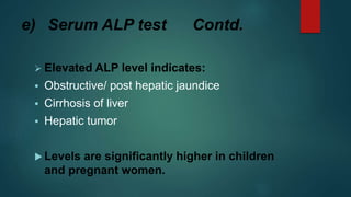 liver function tests (LFTs) | PPTX | Blood Disorders | Diseases and ...