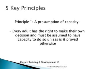Mental capacity Act & DOLS | PPTX