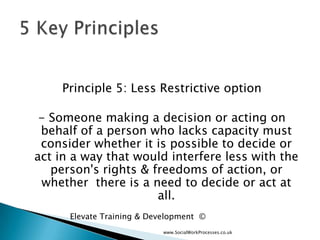 Mental capacity Act & DOLS | PPTX