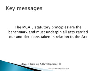 Mental capacity Act & DOLS | PPTX