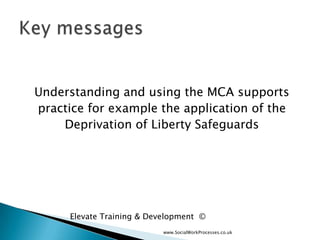 Mental capacity Act & DOLS | PPTX