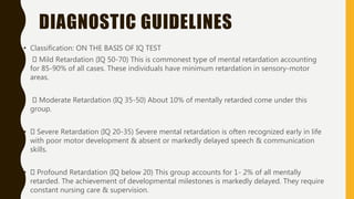 Mental disability | PPTX