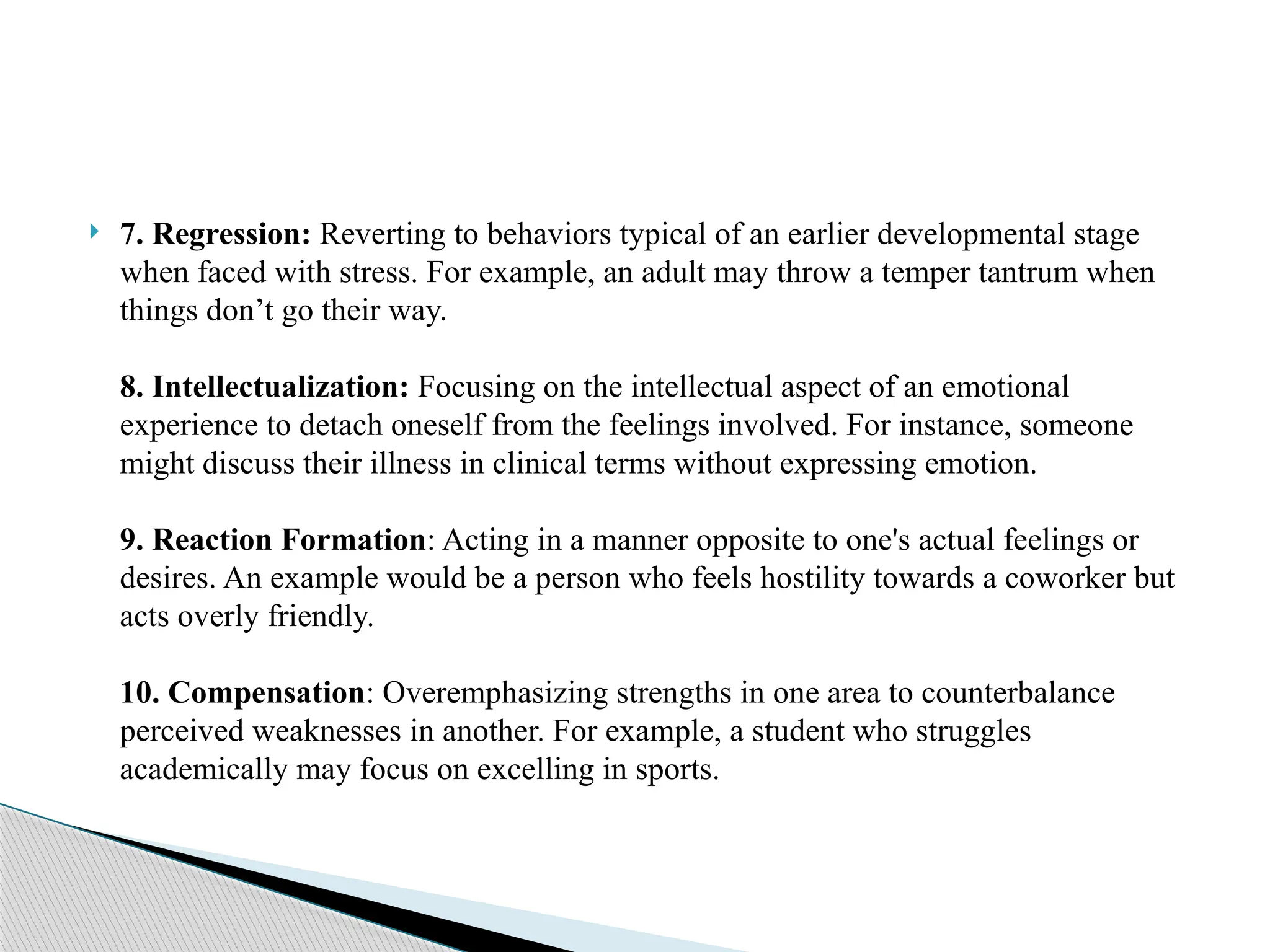 mental disorder ,types , symptoms defence mechanisms | PPTX