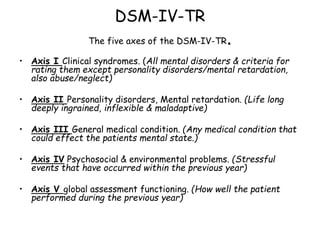 mental disorders .pptx | Free Download