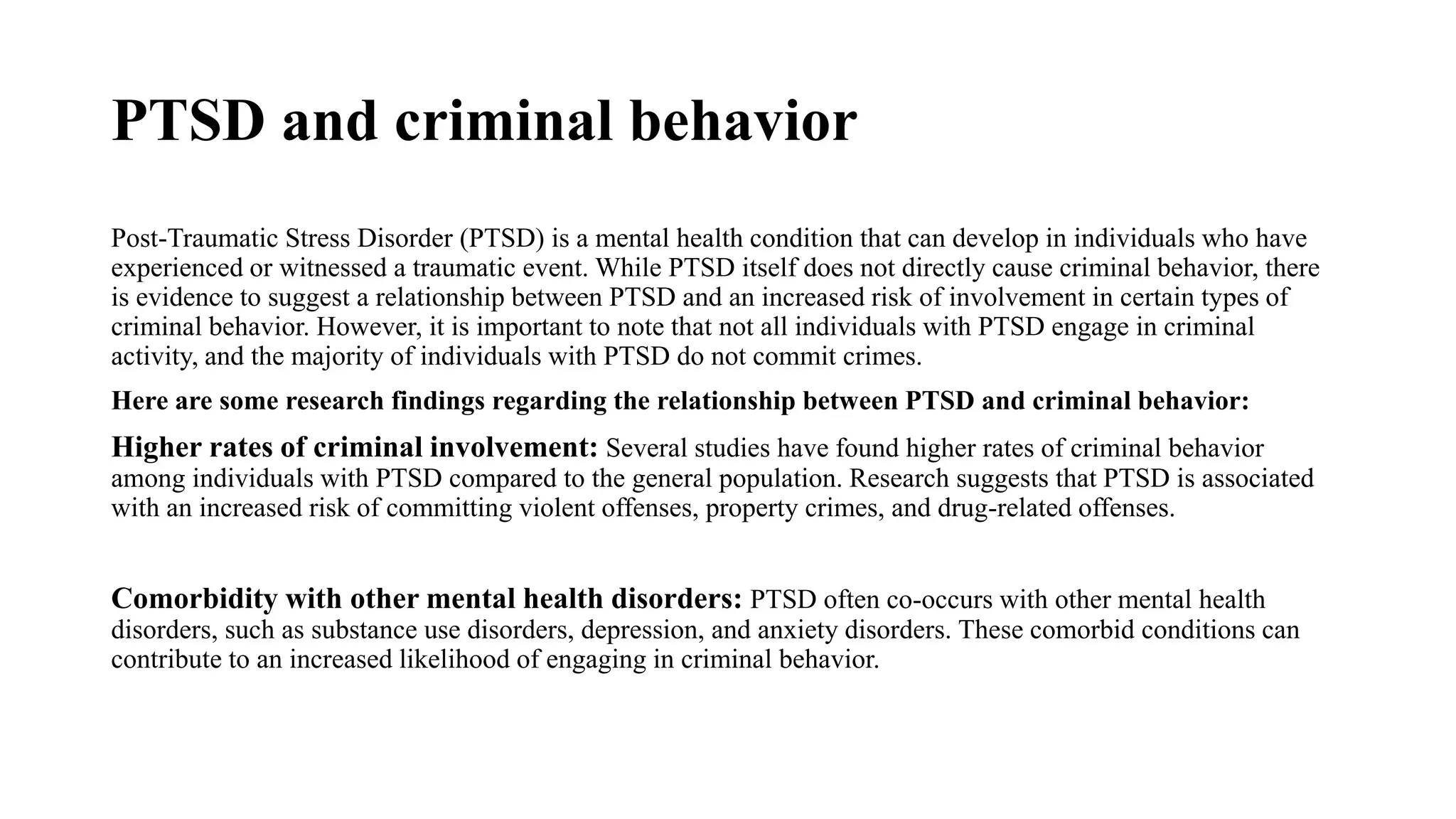 Mental disorders and Crime.pptx