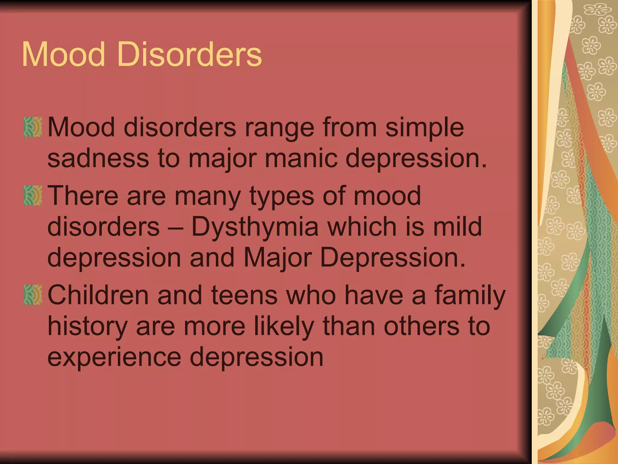 Mental disorders in children | PPT