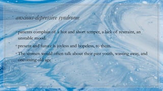 Mental disorders of presenile and senile age | PPTX