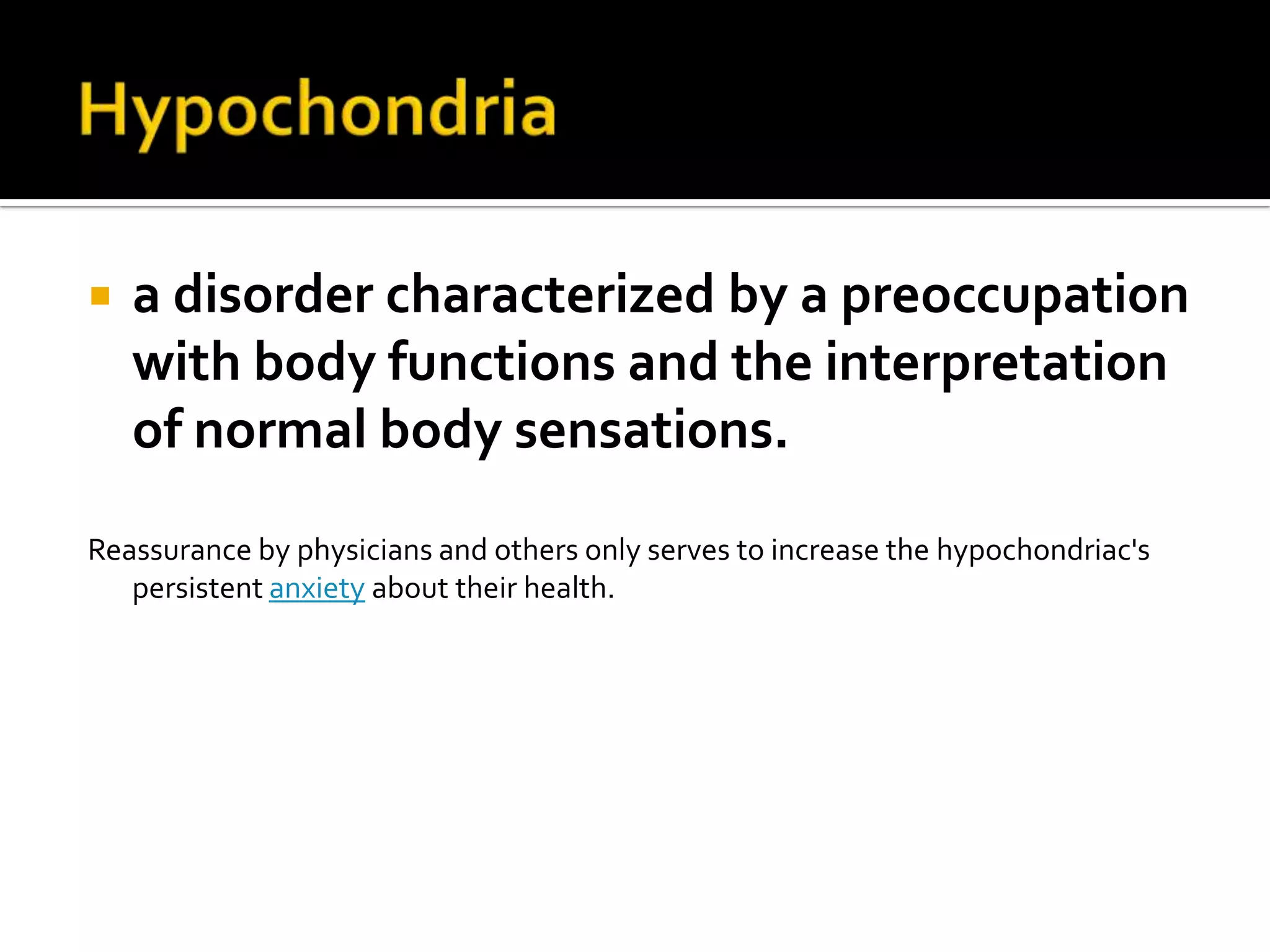 Mental disorders ppt | PPTX
