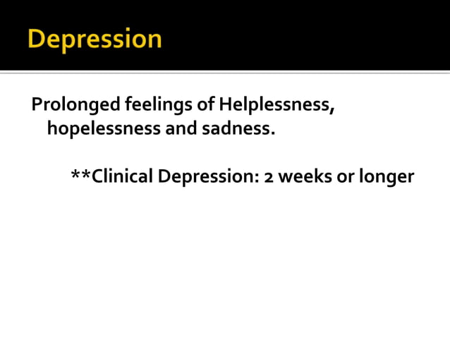 Mental disorders ppt | PPT