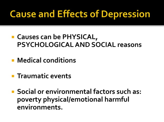 Mental disorders ppt | PPT