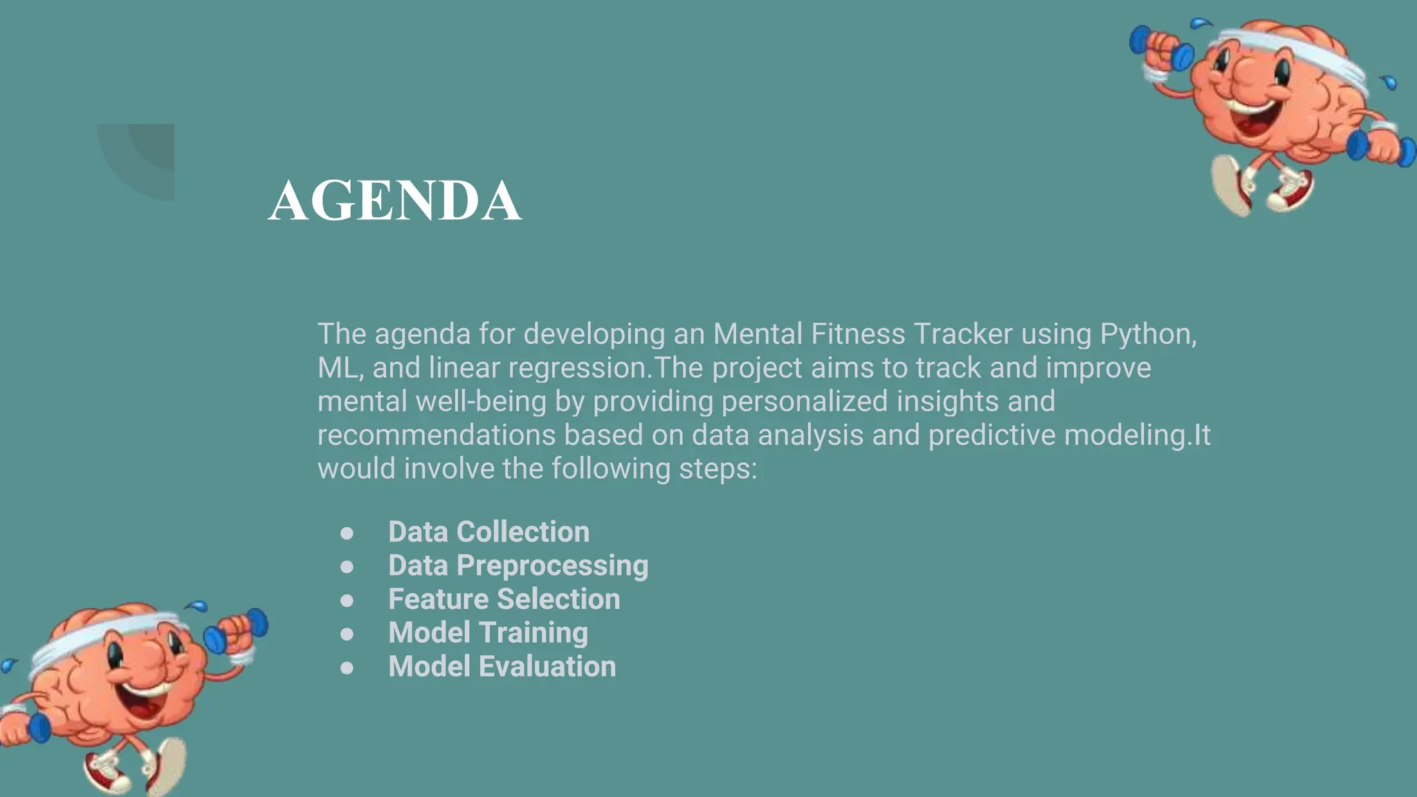 Mental Fitness Tracker PPT for IBM Skillsbuild Program | PPTX