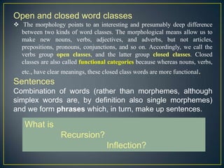 Mental grammar | PPTX