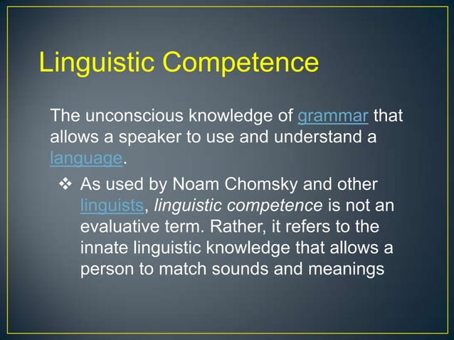 Mental grammar | PPTX