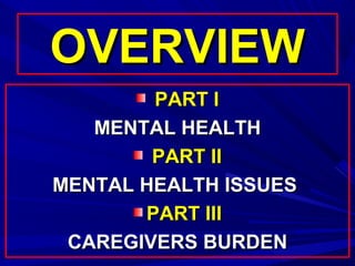 Mental health | PPT