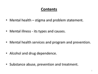 Mental health | PPTX