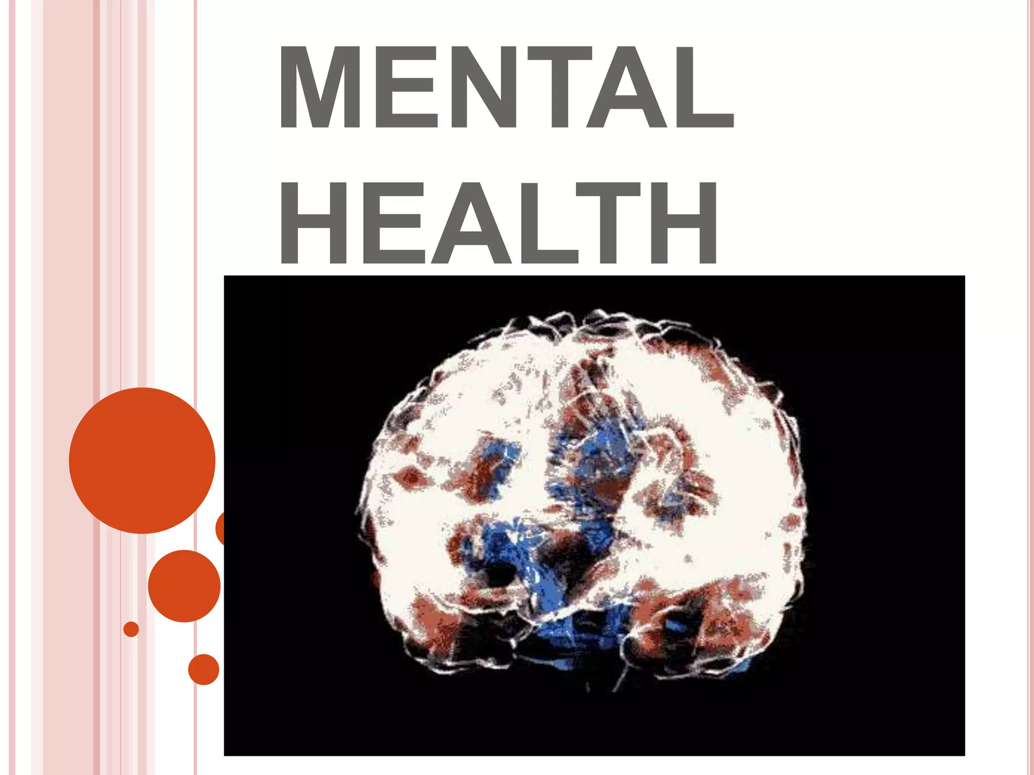 Mental health | PPTX