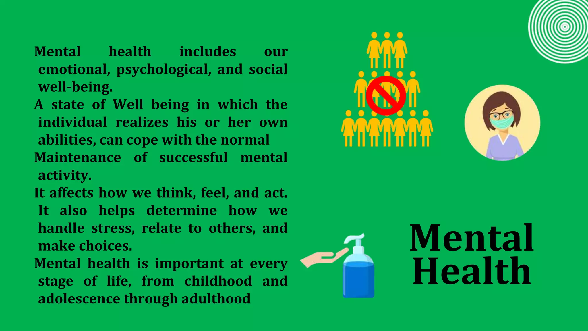 Mental Health: Psycho-sociological perspective in spatio-temporal frame ...
