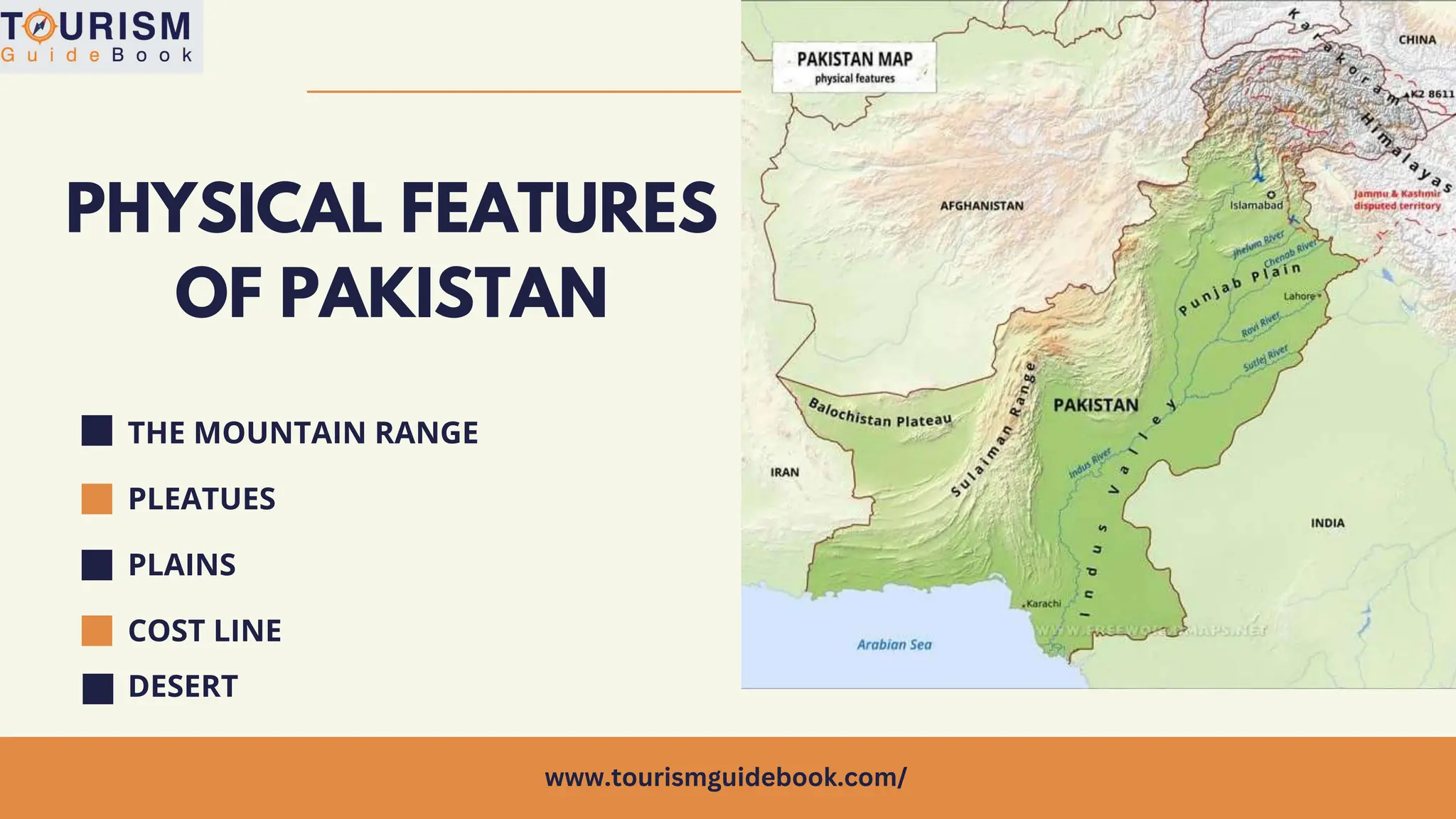 Mountain Ranges Of Pakistan From Tourism Guide Book | PPT