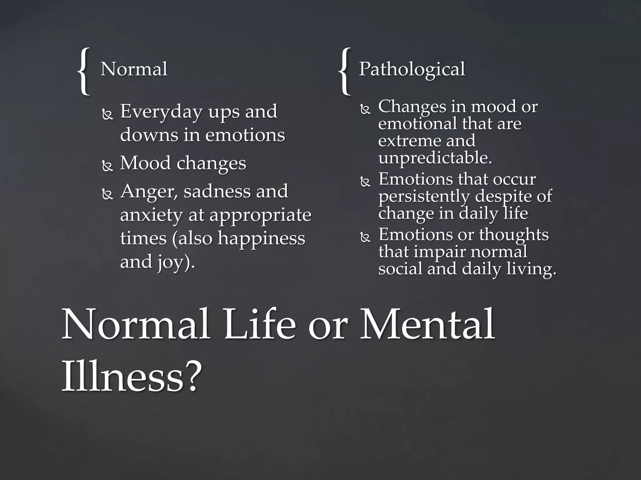 Mental health for IHS | PPTX