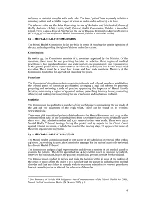 Mental health act 2001 republic of ireland - part 2 | PDF