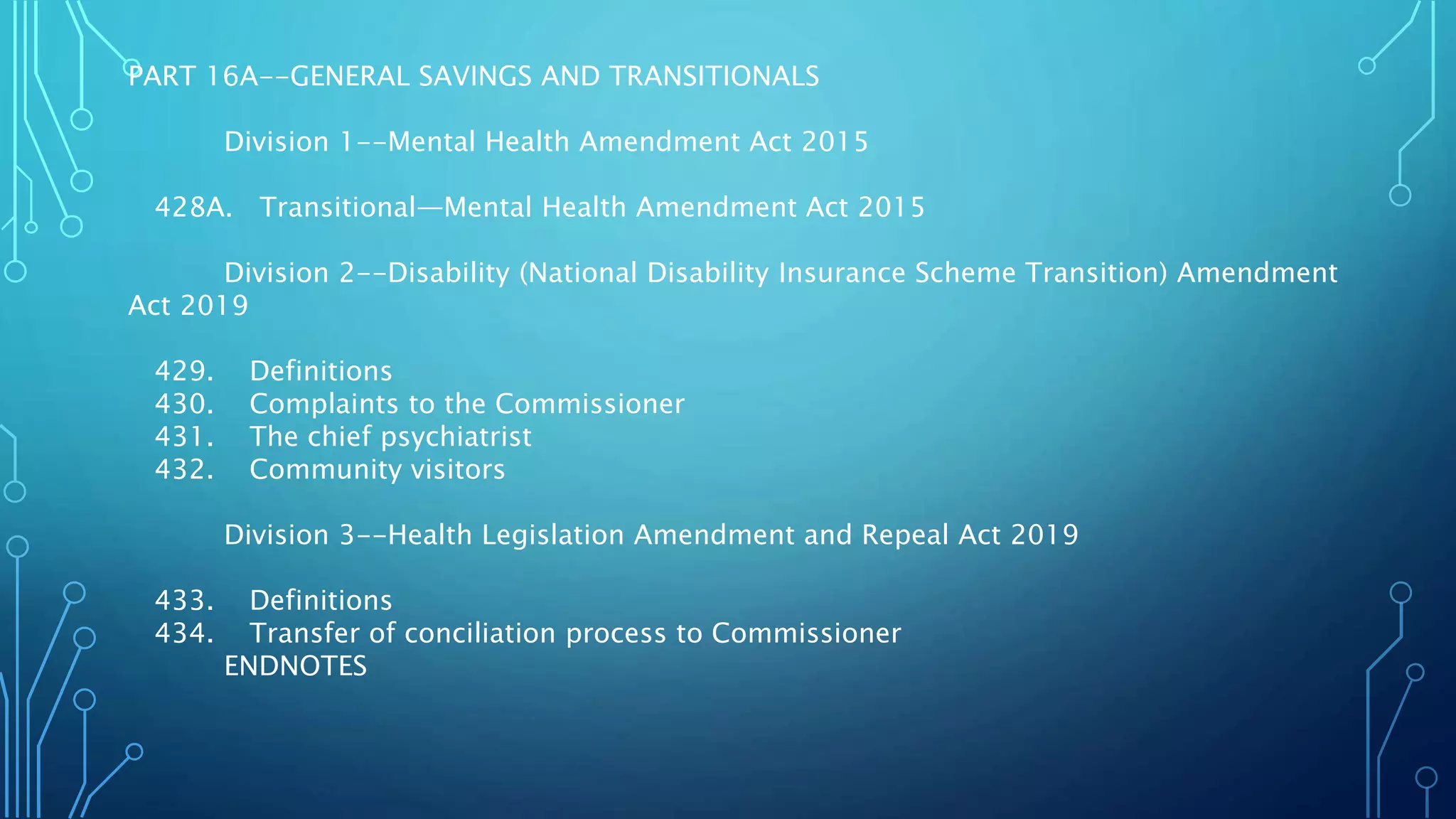 Mental health act 2014 | PPTX