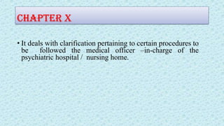 Mental health act | PPTX