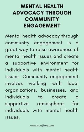 Mental Health Advocacy eBook | PDF