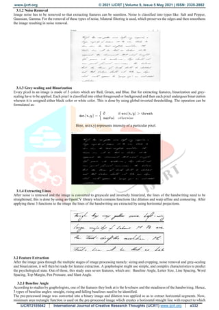 MENTAL HEALTH ANALYSIS USING HANDWRITING BY GENERATING WRITING PROMPTS ...