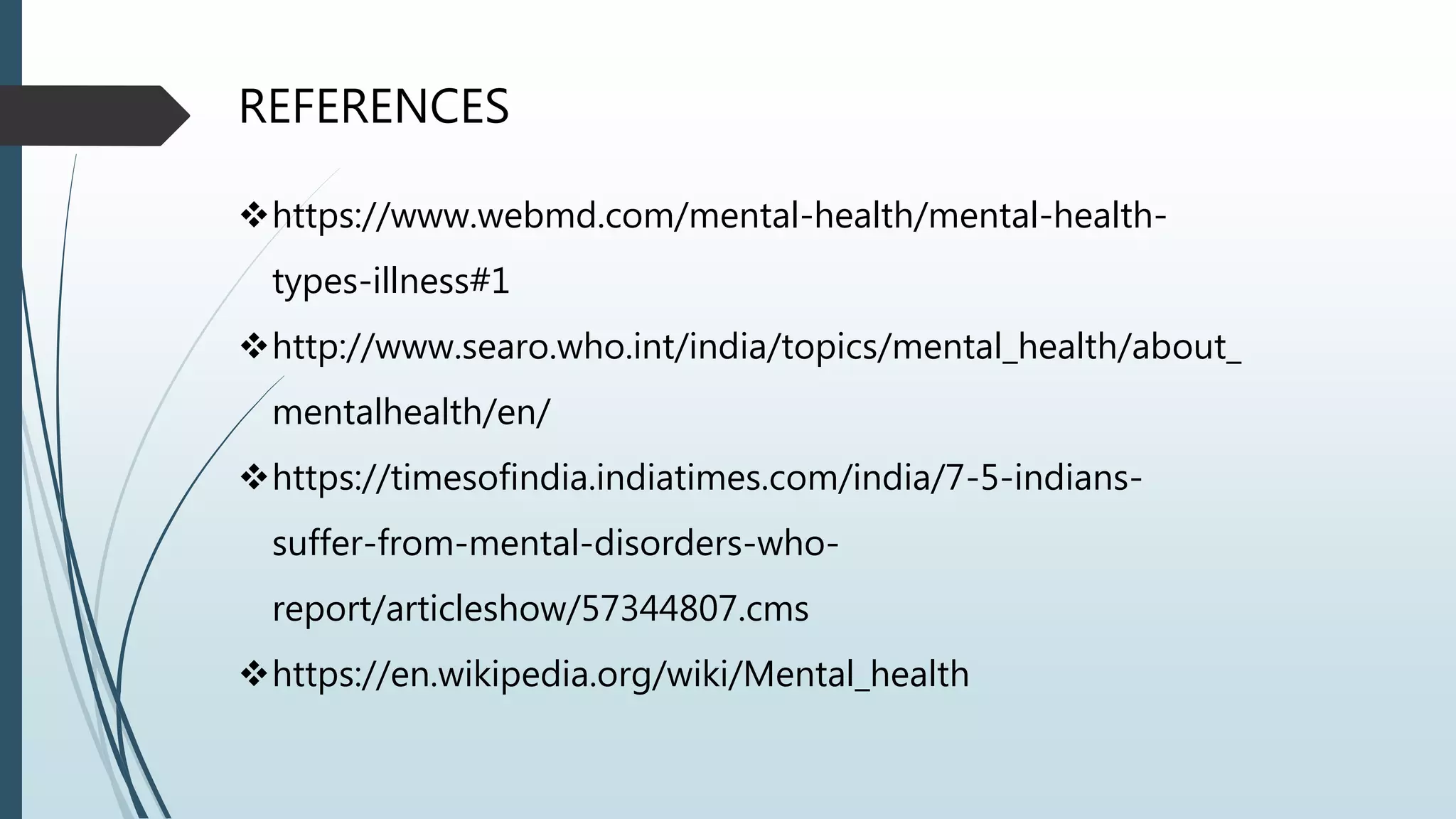 Mental health and mental illness | PPTX