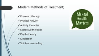 Mental health and mental illness | PPTX