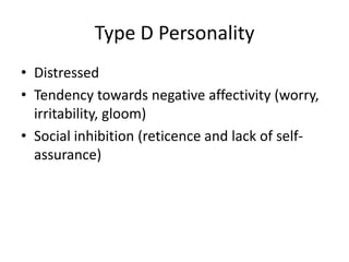 Mental Health and Personality | PPTX