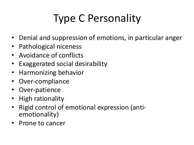 Mental Health and Personality