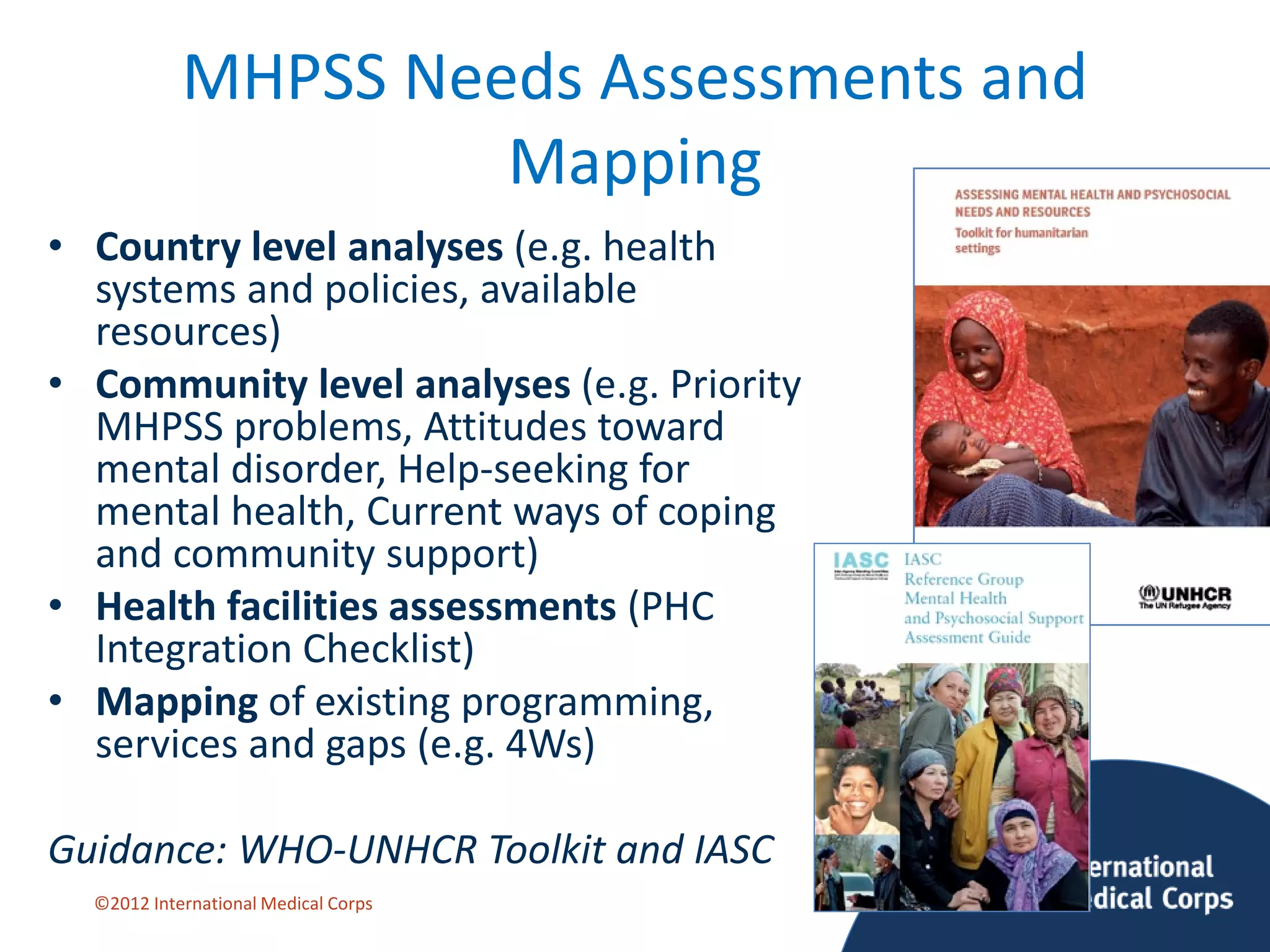 Mental Health and Psychosocial Support in Emergencies | PDF