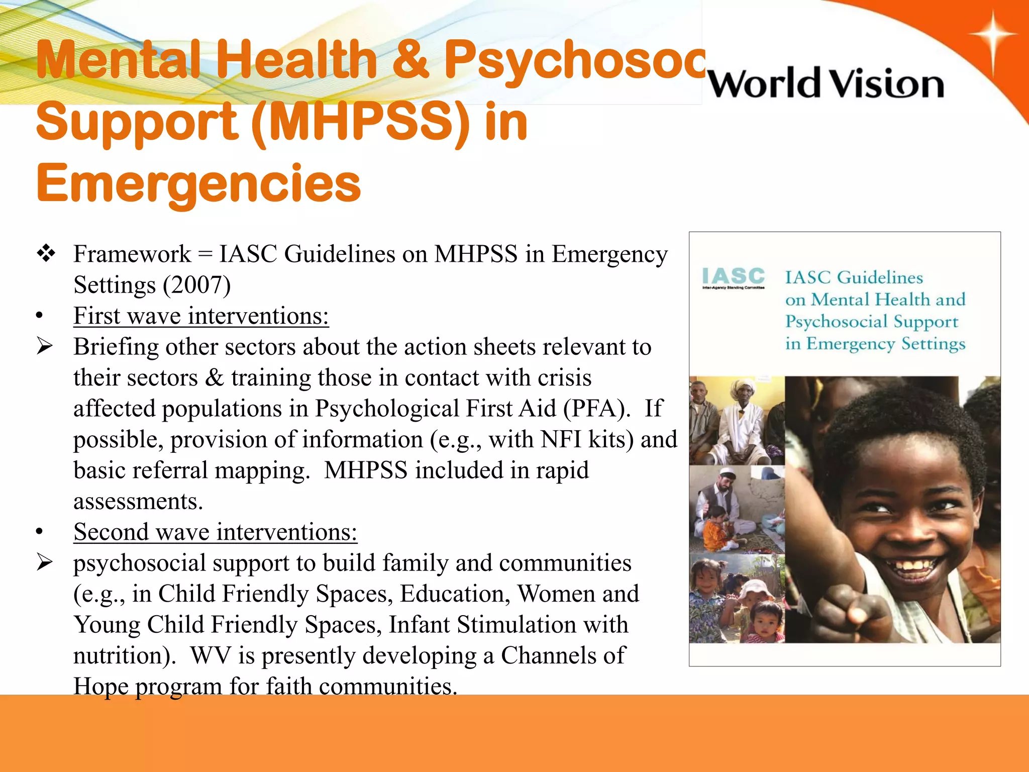 Mental Health and Psychosocial Support in Emergencies | PDF
