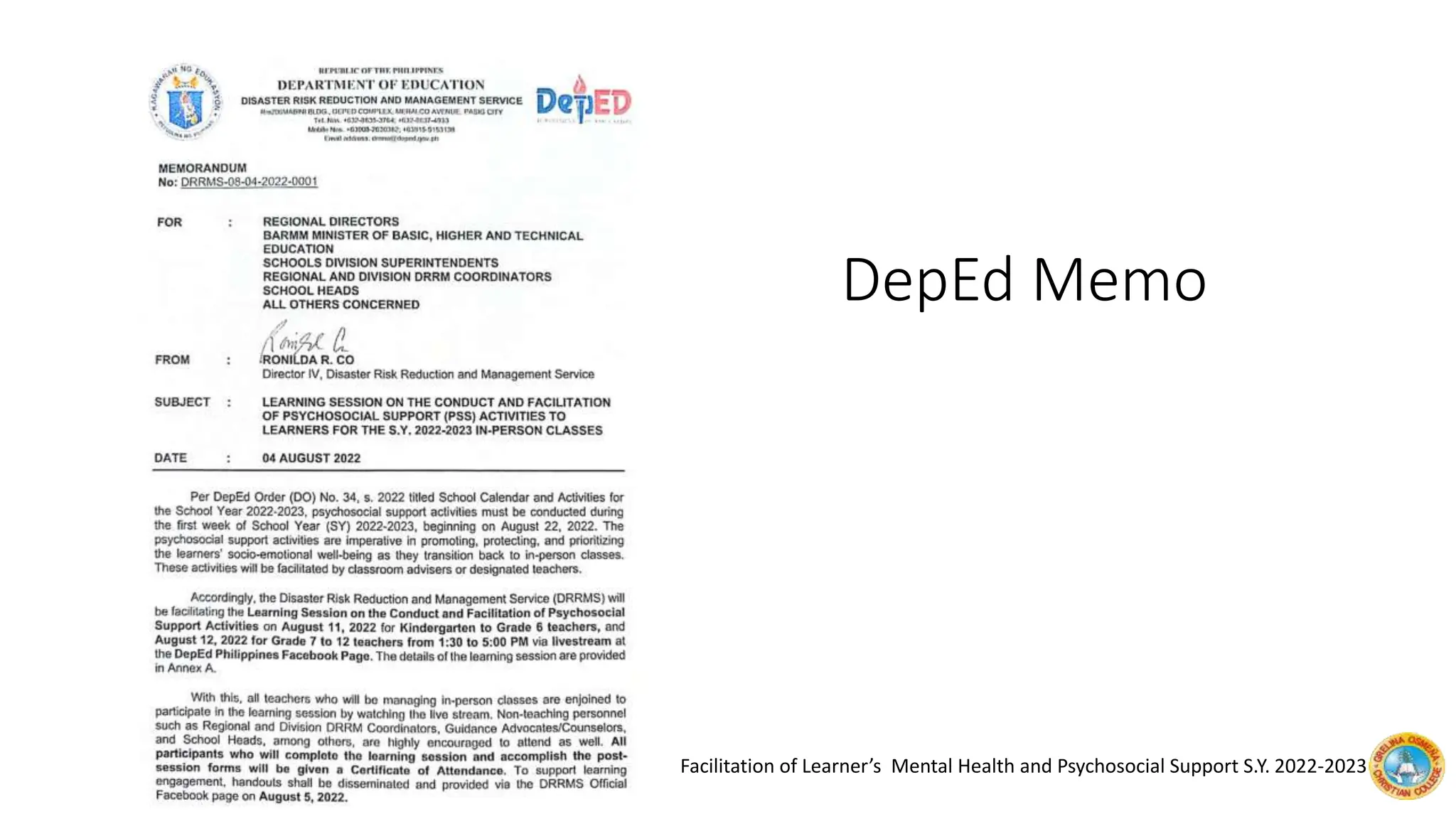 MENTAL HEALTH AND PSYCHOSOCIAL SUPPORT (MHPSS).pptx