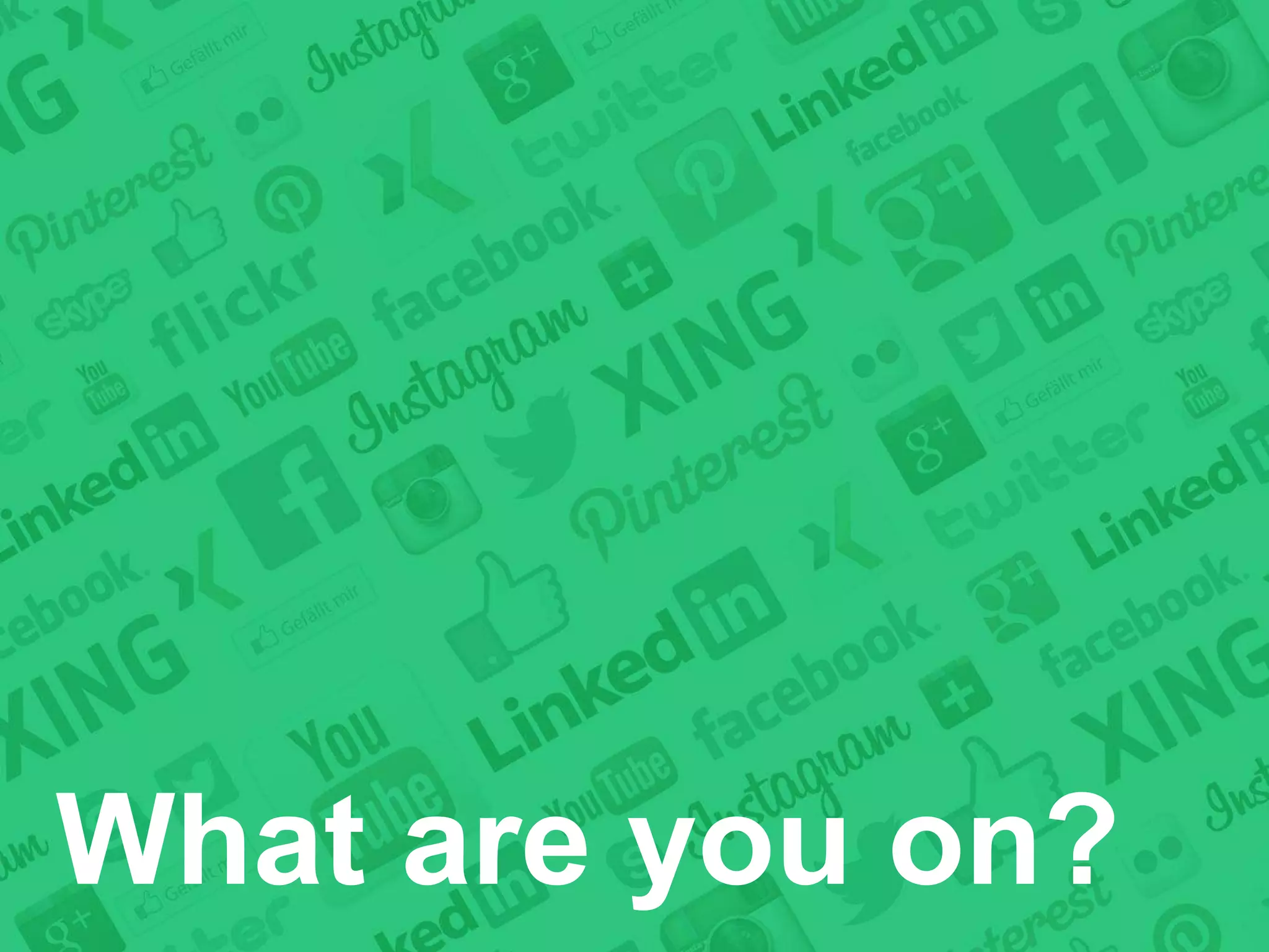Social Media And Mental Health Ppt