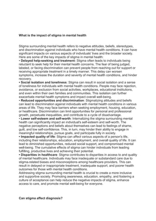 Mental Health and stigma.docx