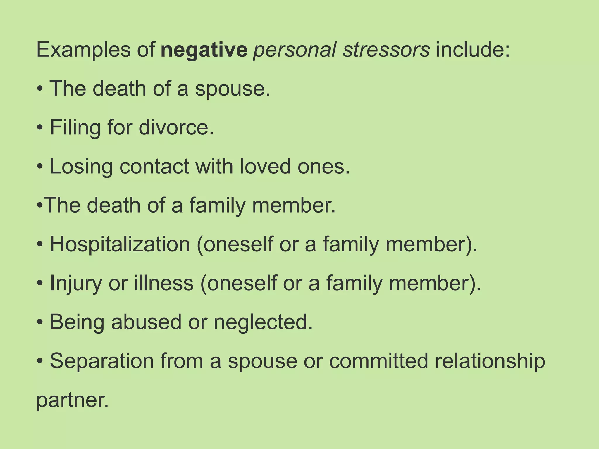 Mental Health and Stress | PPTX