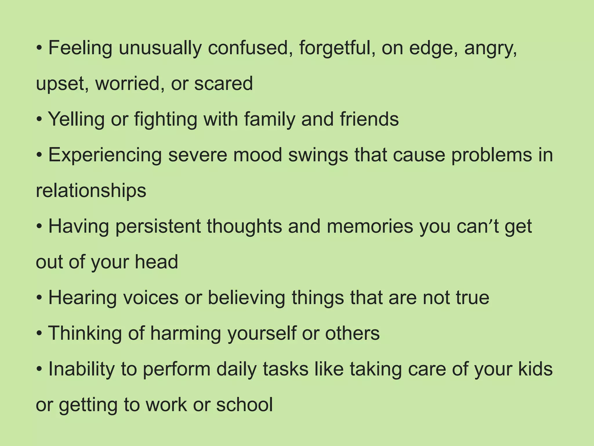 Mental Health and Stress | PPTX