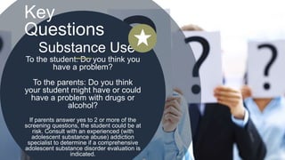 Mental health and substance use disorder | PPTX