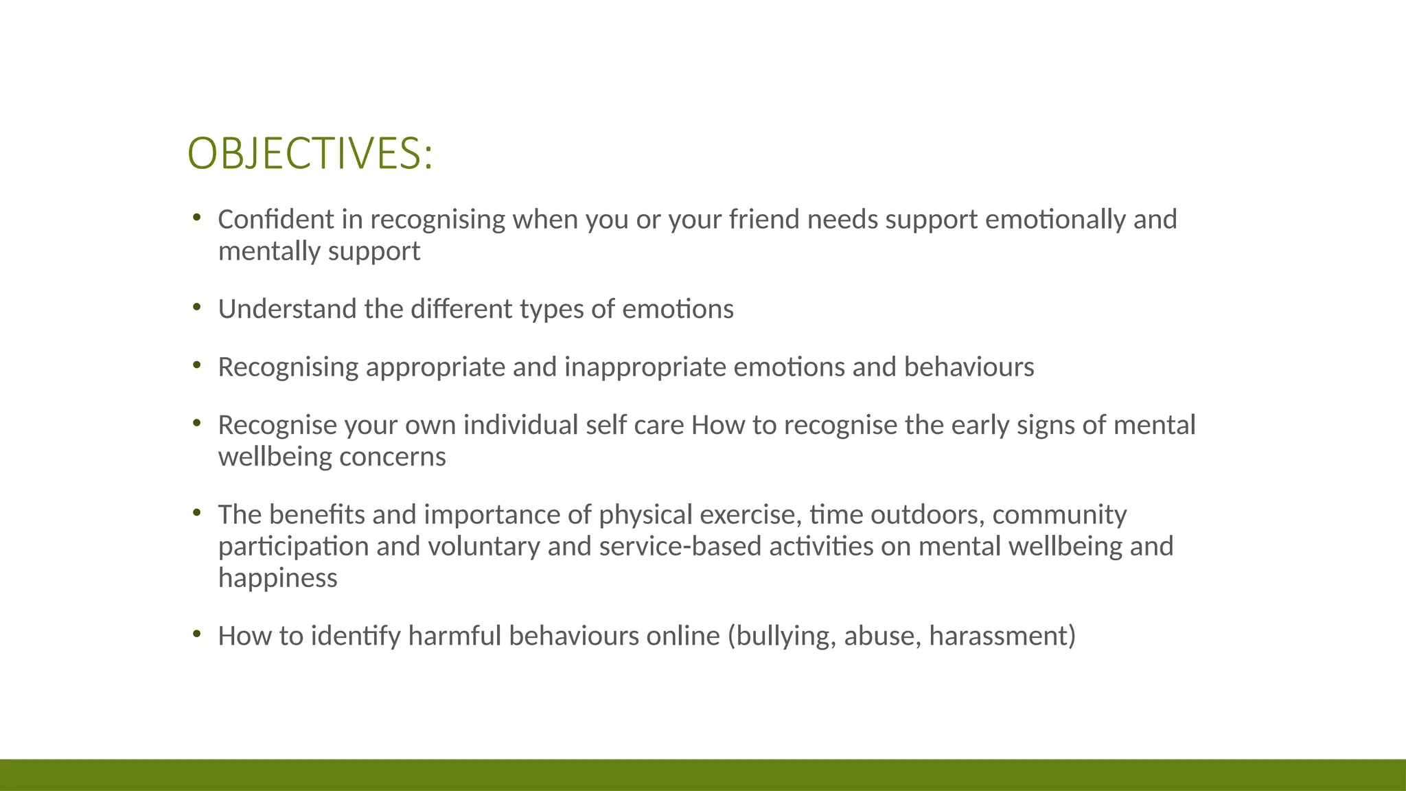 Mental Health and Well being for students | PPTX