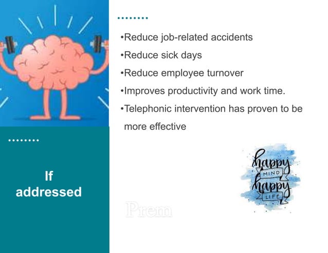 Mental health & an important crossroad by Prem Kumar Loganathan | PPT