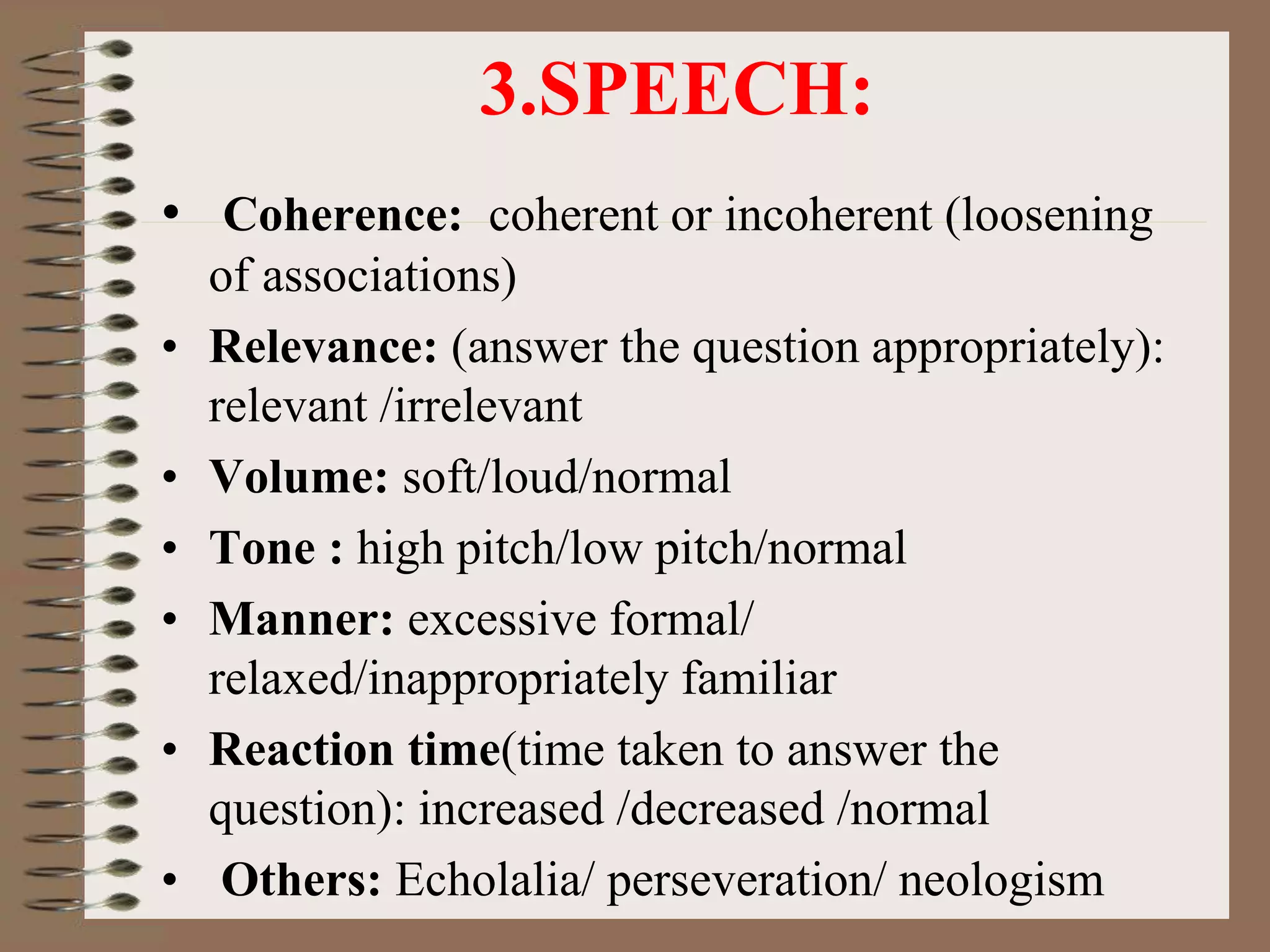 Mental health assessement | PPT