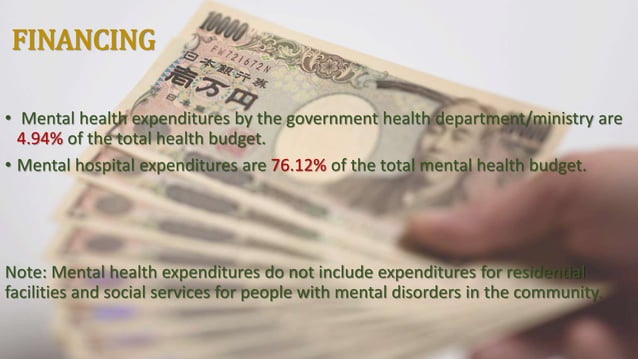 Mental health atlas 2011 country profiles.japan | PPT